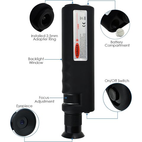 Handheld Fiber Optic Microscope TEKCOPLUS CLTK-108 - ToolBoom